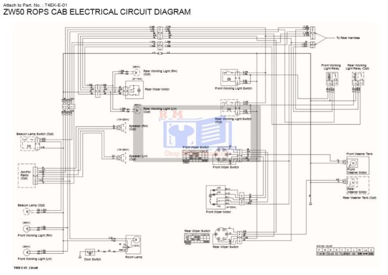 Hitachi ZW 50 Wheel Loader Technical Manual and Diagrams | HITACHI PDF ...
