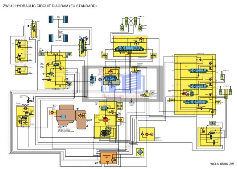 Hitachi ZW310 Hydraulic Diagram | HITACHI PDF MANUAL DOWNLOAD